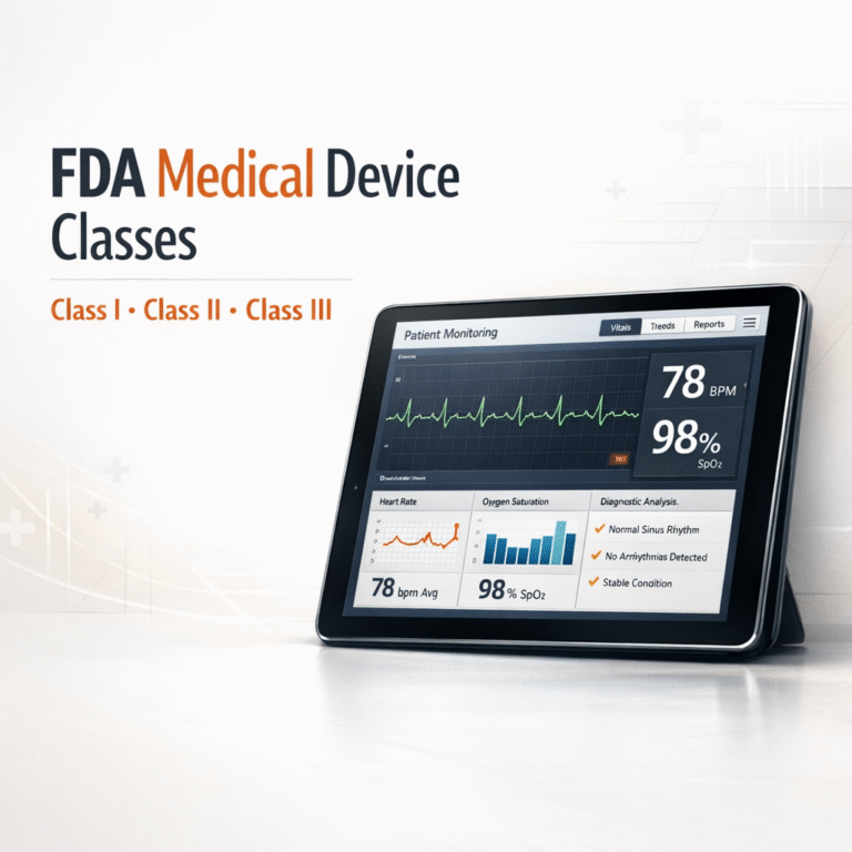FDA Medical Device Classes: Impact on Approval & Cost
